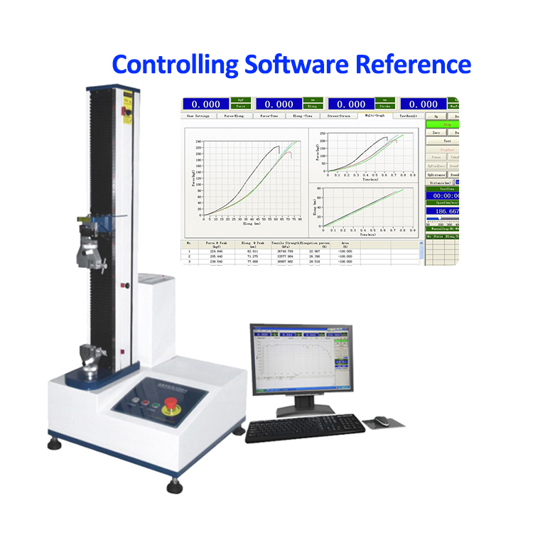 500kg Universal Testing Machine for Tensile Strength ±0.5% Accuracy